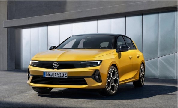 Opel Astra crowned Irish compact car of the year