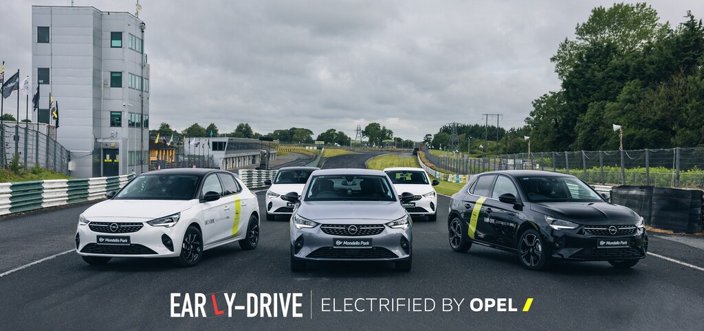 Win a Mondello Park Early Drive Experience - Electrified by Opel