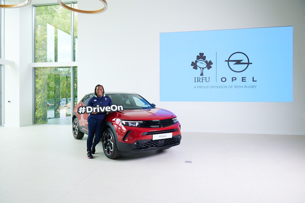 OPEL STRENGTHENS RUGBY PARTNERSHIP WITH LINDA DJOUGANG SIGN UP