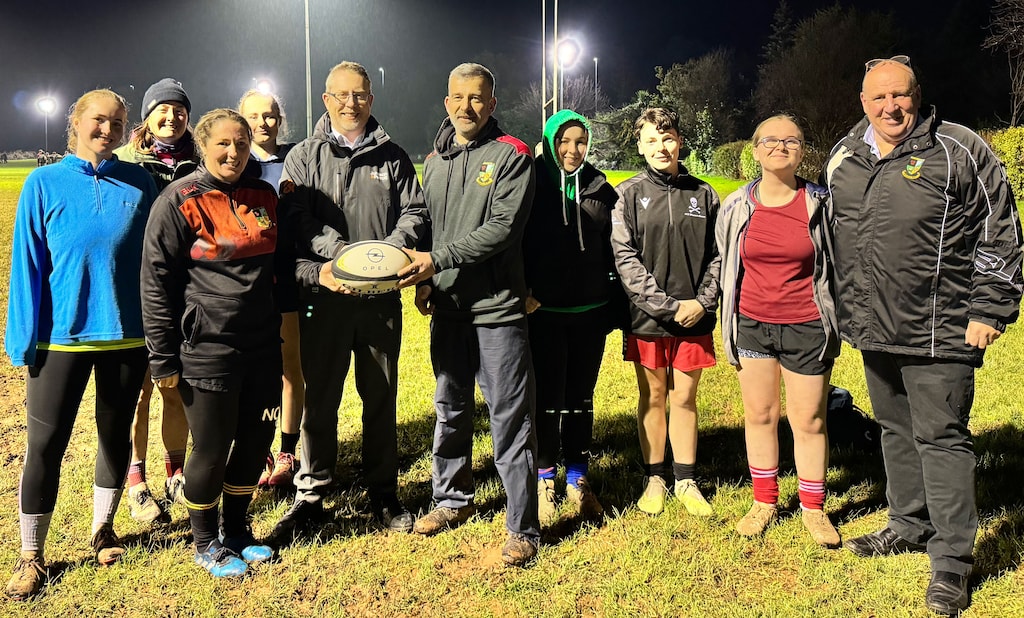Johnson and Perrott Opel Proudly Backs Midleton RFC