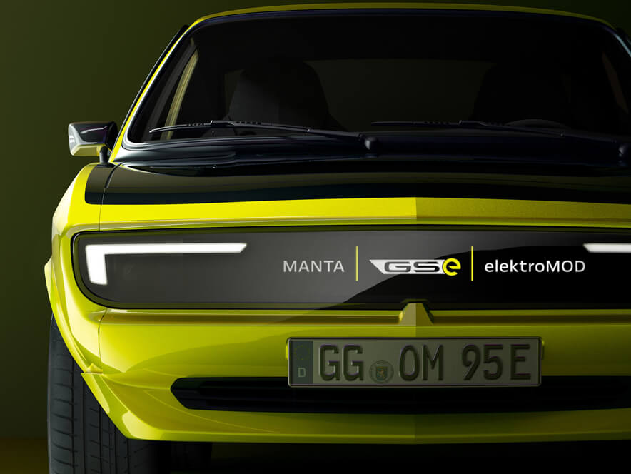 Concept Cars | Manta GSe ElektroMOD | Opel Ireland