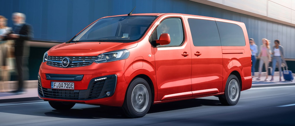 Opel ramps up electrification with emissions-free MPV models only